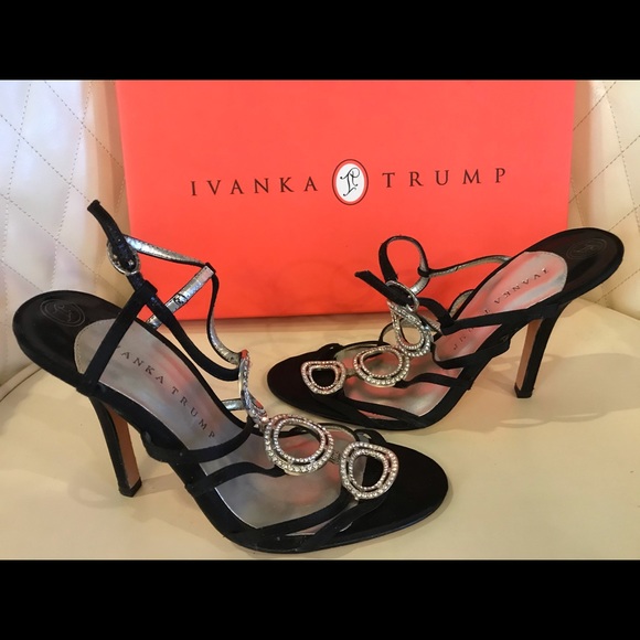 Ivanka Trump | Shoes | New Ivanka Trump Black Satin Shoes | Poshmark